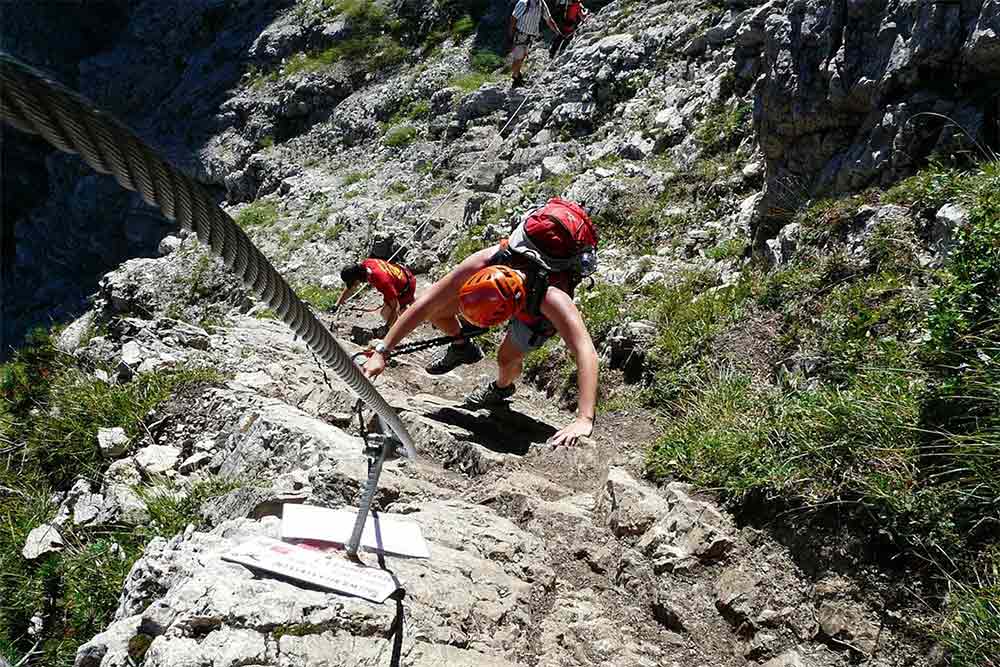 Via Ferrata Annecy avec nos guides - Terreo Canyoning